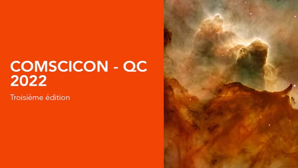 COMSCICON - QC 2022 - Scientifique en chef du Québec